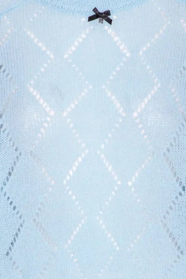 ROTATE BY BIRGER CHRISTENSEN Pointelle-knit Sweater