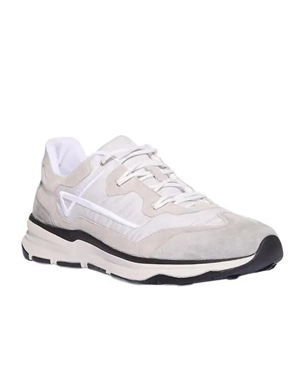 Herno Panelled Lace-up Sneakers