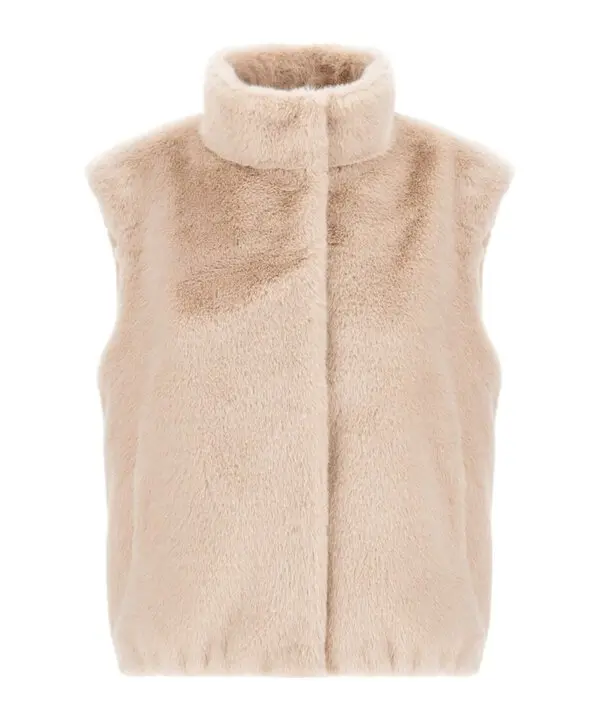 Herno Faux-fur Sleeveless Vest