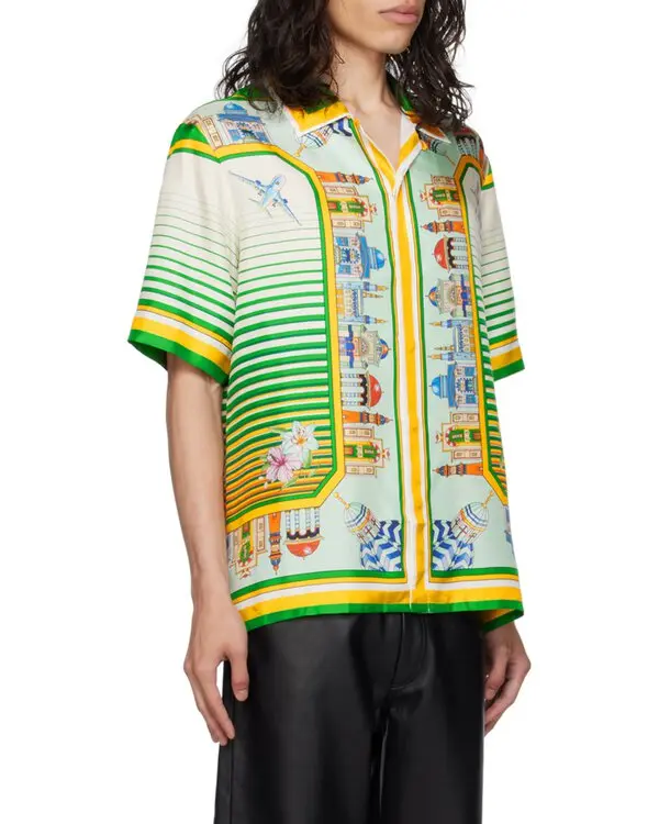 Casablanca Short-sleeved Shirt - White