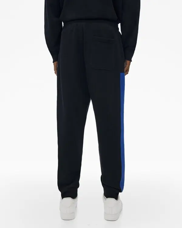 Helmut Lang Logo-embroidered Cotton Track Pants