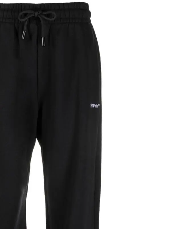 Off-White Bookish Logo-embroidered Track Pants