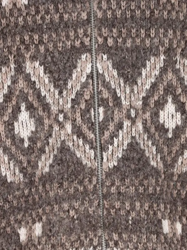 Brunello Cucinelli Fairisle-pattern Cardigan