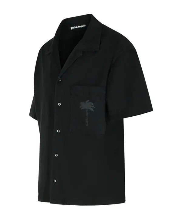 Palm Angels Palms Short-sleeved Bowling Shirt