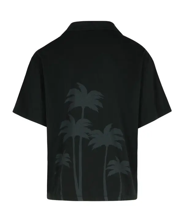 Palm Angels Palms Short-sleeved Bowling Shirt
