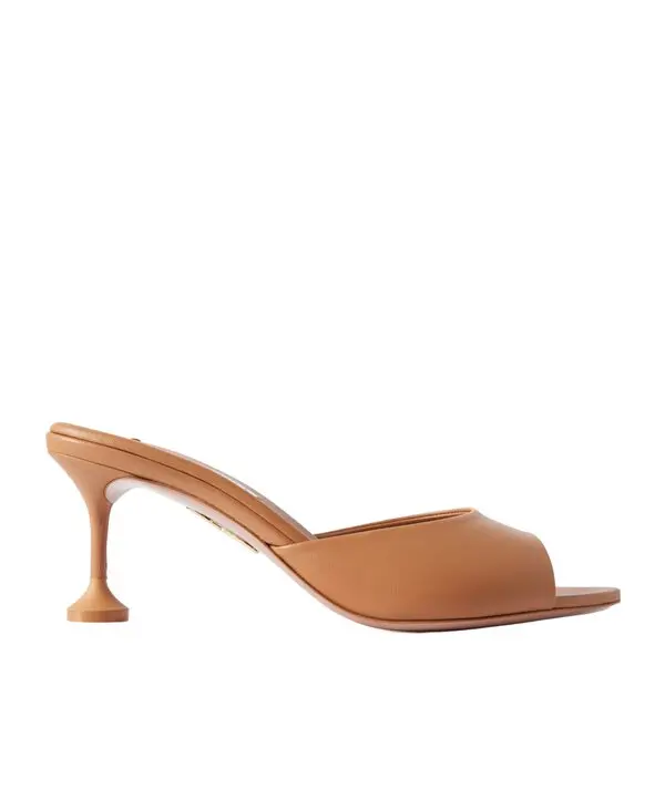 AQUAZZURA Bisous 65 Leather High-heeled Sandals