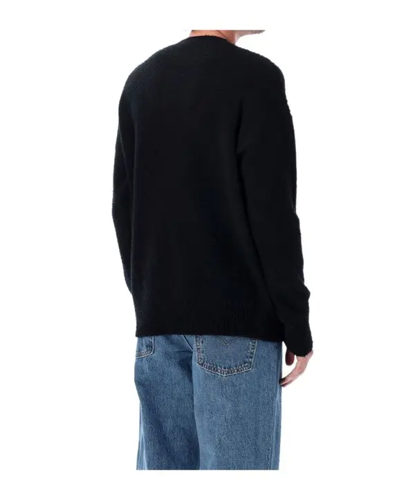 ROBERTO COLLINA Casentino Crewneck Sweater - Black
