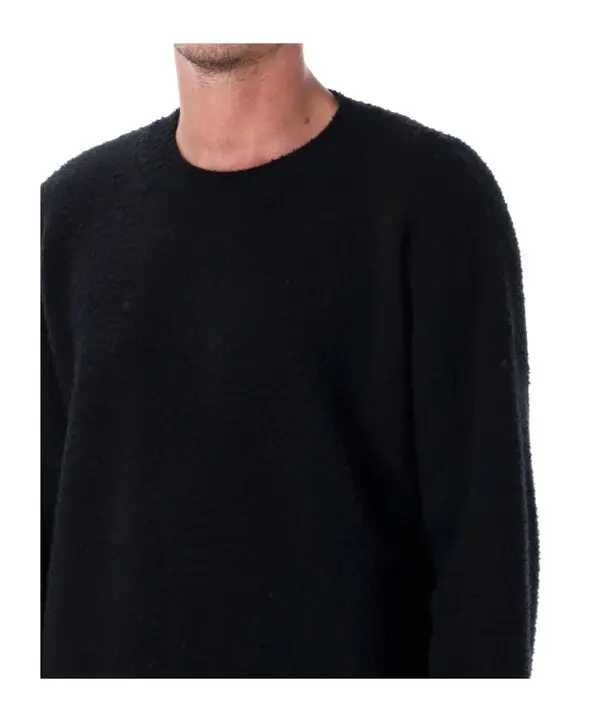 ROBERTO COLLINA Casentino Crewneck Sweater - Black