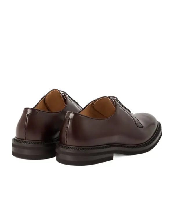 Brunello Cucinelli Lace-up Leather Derby Shoes