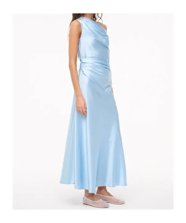 Staud Phare One-shoulder Maxi Dress