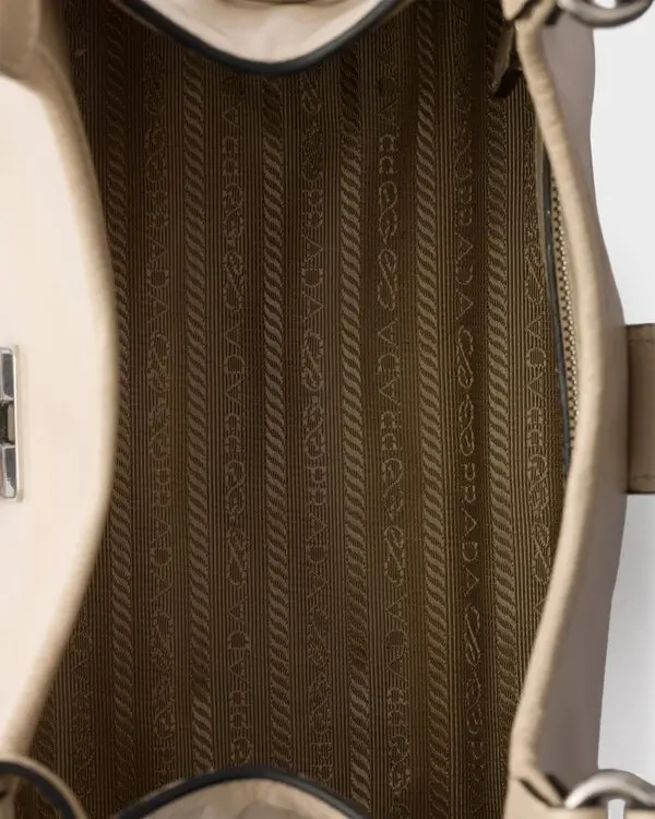 Prada Small Leather Tote Bag