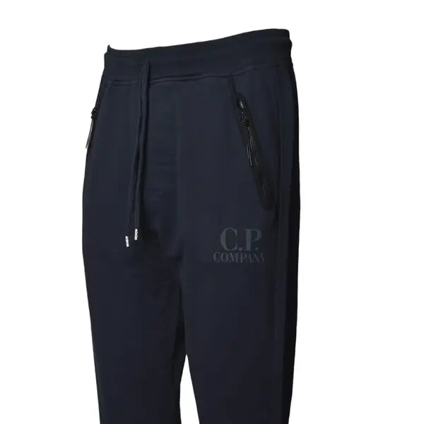 C.P. COMPANY Logo Printed Drawstring Sweatpants