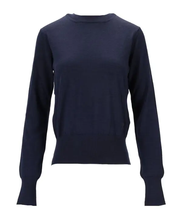 AMI Paris Crew Neck Fine-knitted Top