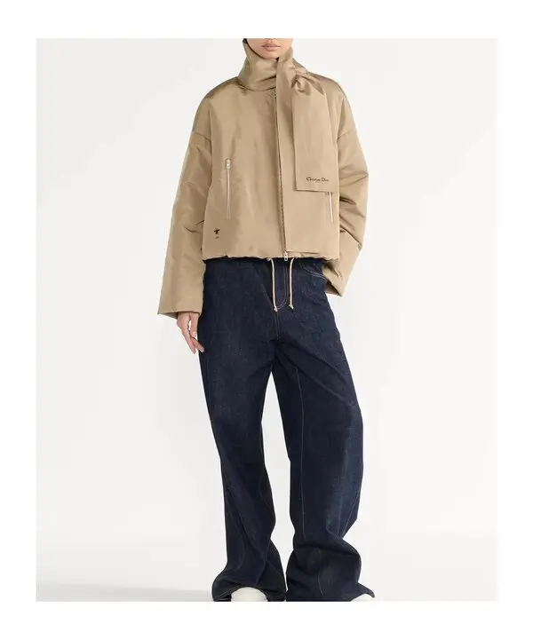 Dior Jacket With Scarf Collar