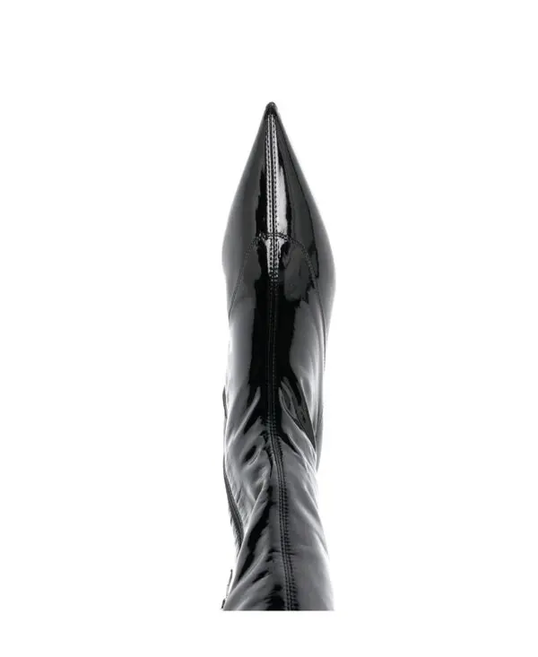 SERGIO ROSSI Maike 60mm Over The Knee Patent Boots