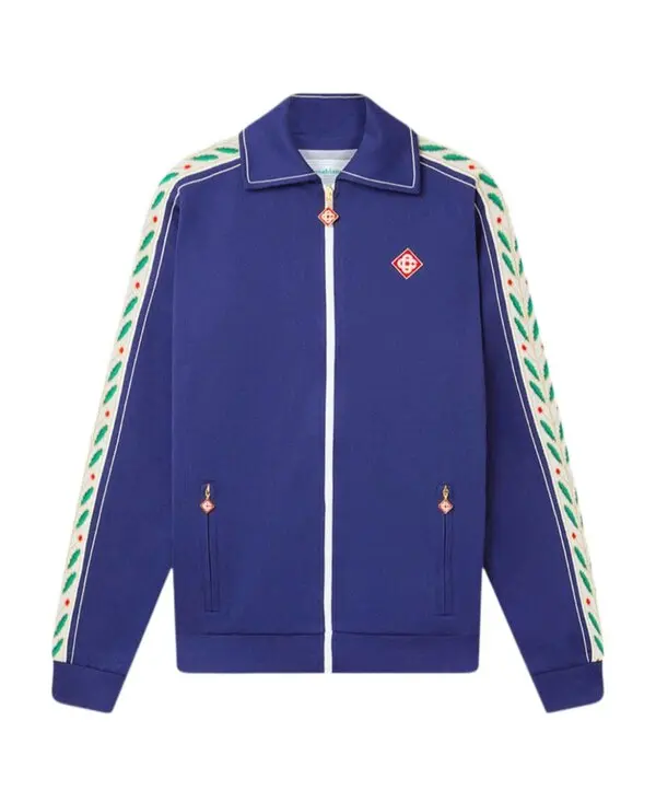 Casablanca Laurel Zip-up Track Jacket