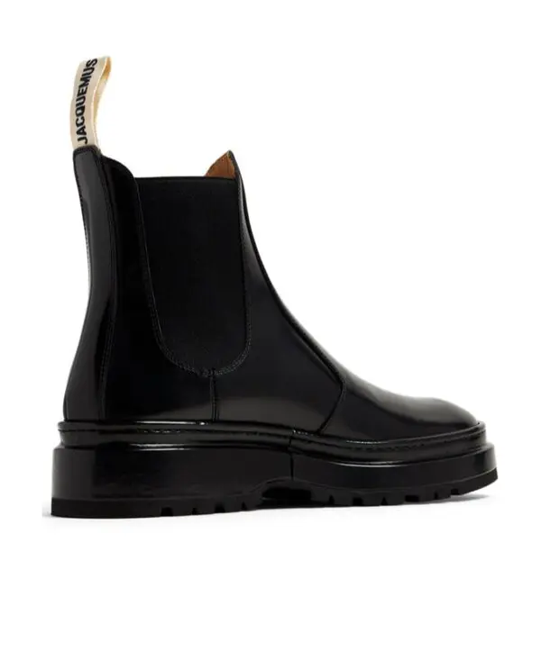 Jacquemus Les Chelsea Pavane Leather Boots