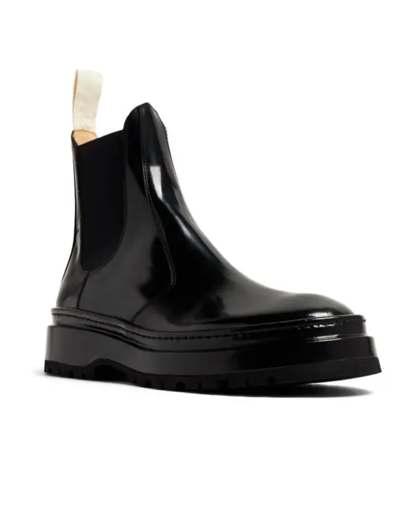 Jacquemus Les Chelsea Pavane Leather Boots