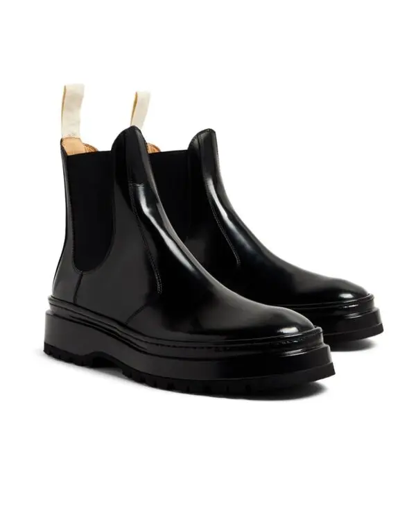 Jacquemus Les Chelsea Pavane Leather Boots