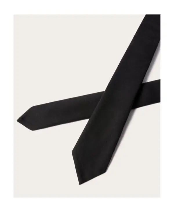 Valentino Garavani Wool Blend Pointed Tie