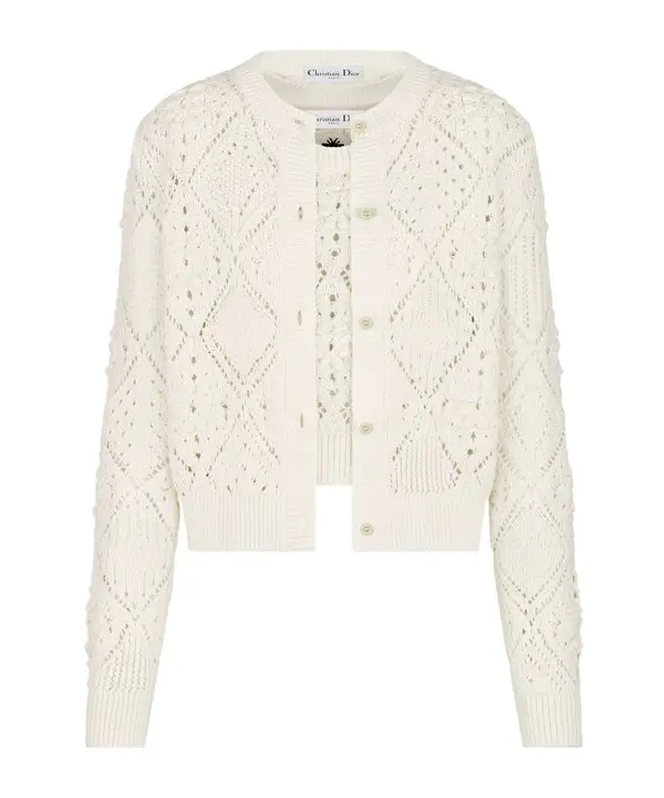 Dior Openwork Cotton Knit