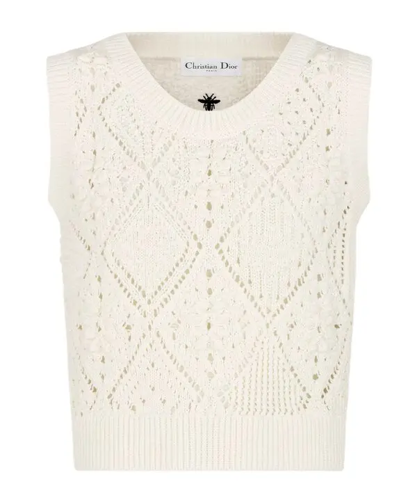 Dior Openwork Cotton Knit