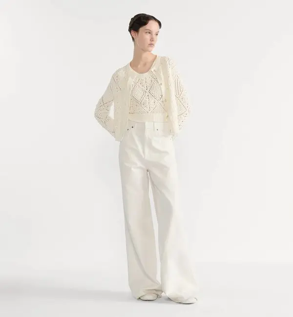 Dior Openwork Cotton Knit