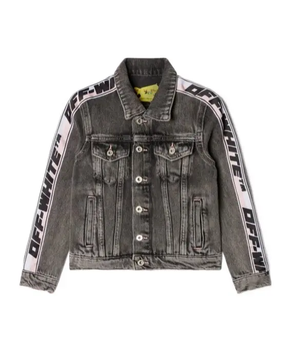 Off-White Long-sleeved Denim Jacket