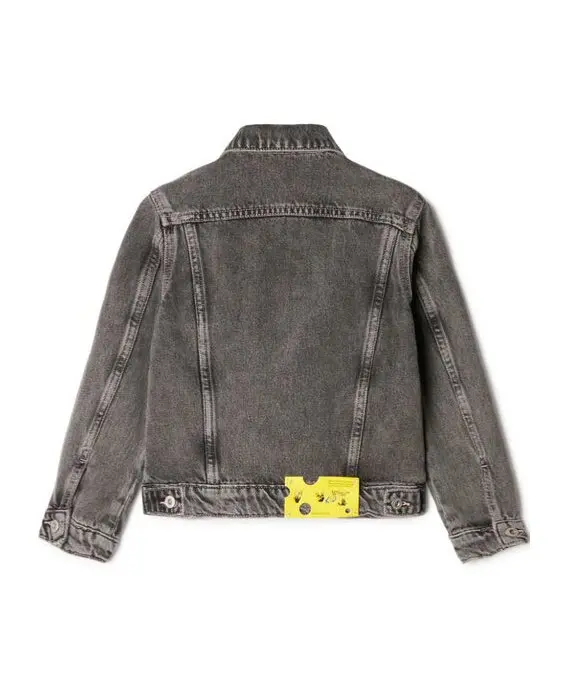 Off-White Long-sleeved Denim Jacket