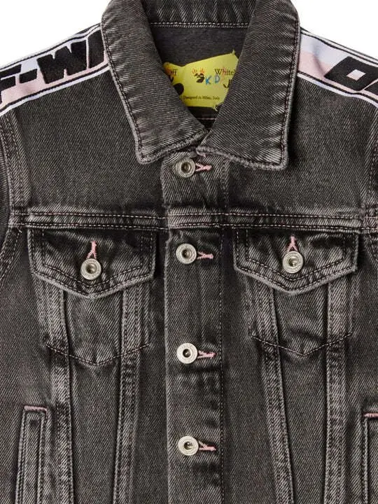 Off-White Long-sleeved Denim Jacket
