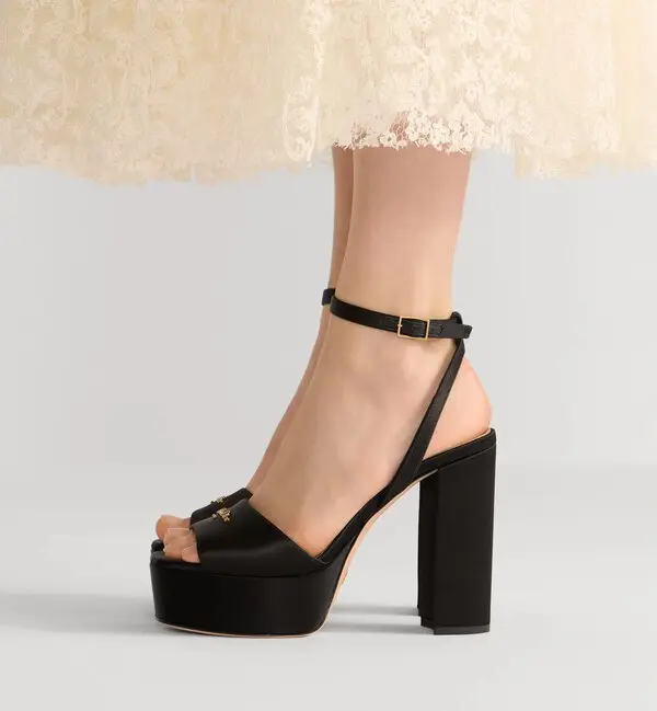 Dior D-lane Platform Sandals
