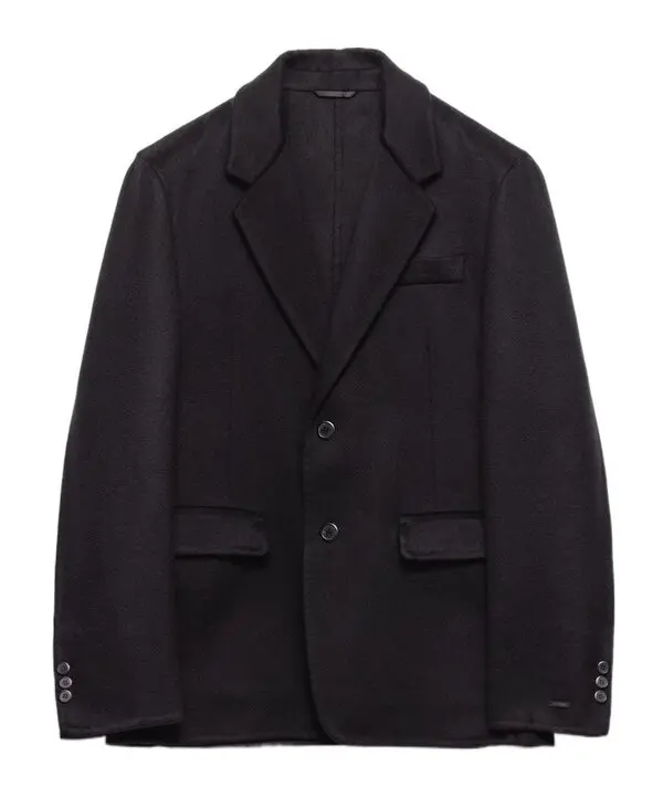 Prada Single-breasted Cashmere Jacket