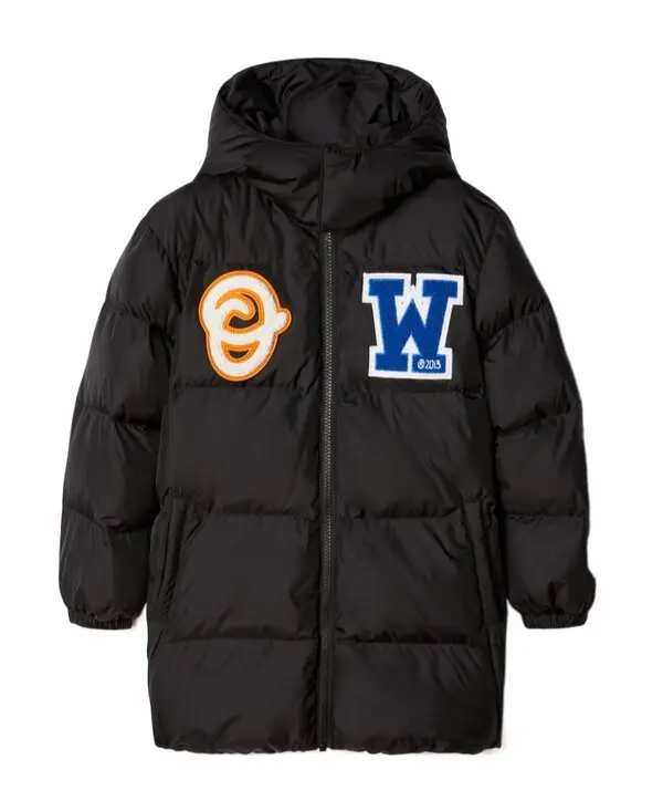 Off-White Logo-patch Puffer Jacket