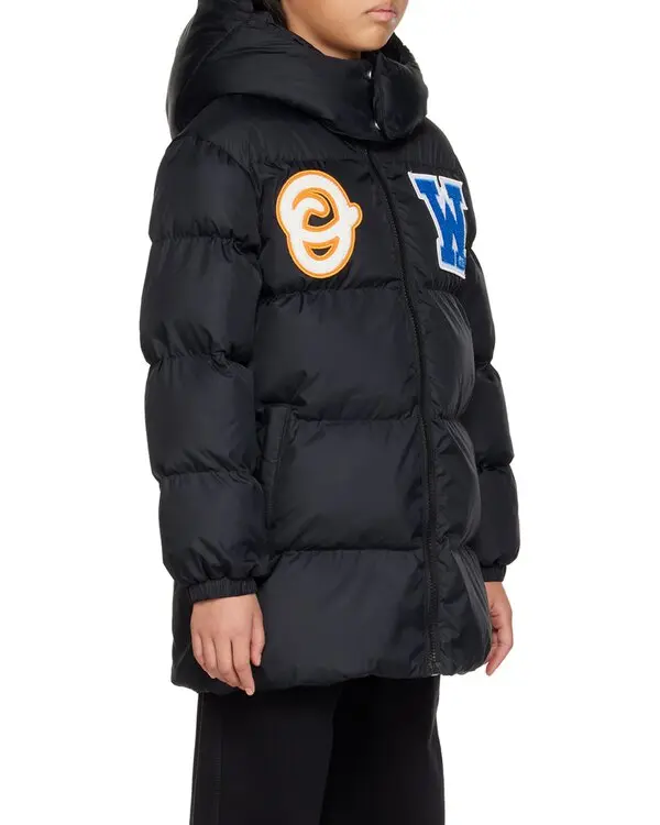 Off-White Logo-patch Puffer Jacket