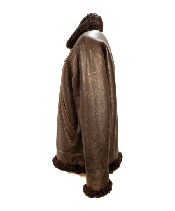 P.a.r.o.s.h Shearling-trimmed Jacket