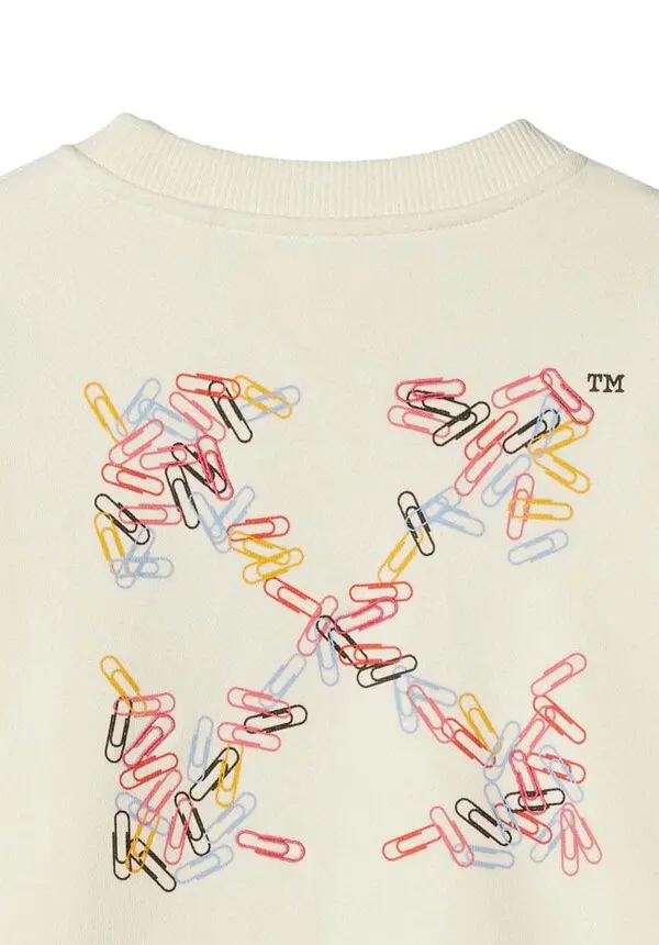 Off-White Logo-print Button-up Sweatshirt