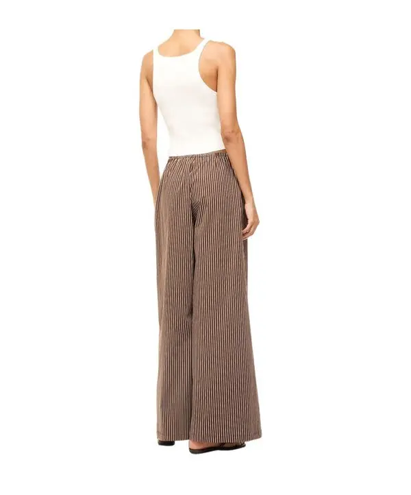 Staud Elastic Waist Casual Pants