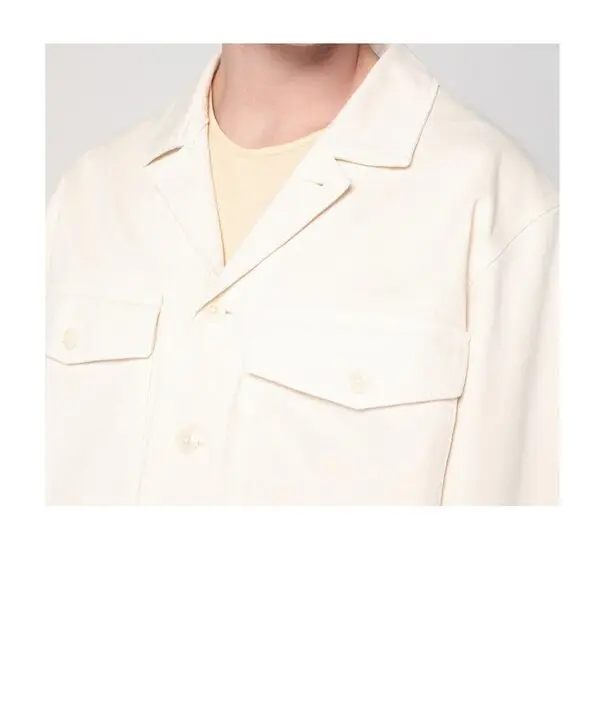 LEMAIRE Buttoned Cropped Denim Jacket