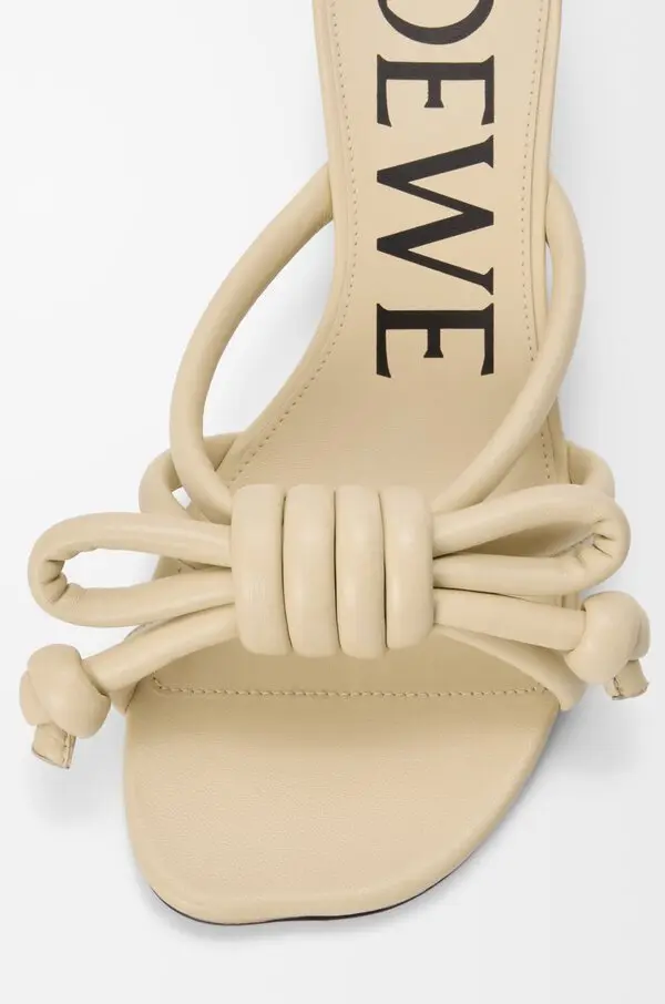Loewe Knot Detailing Sandals - Nude