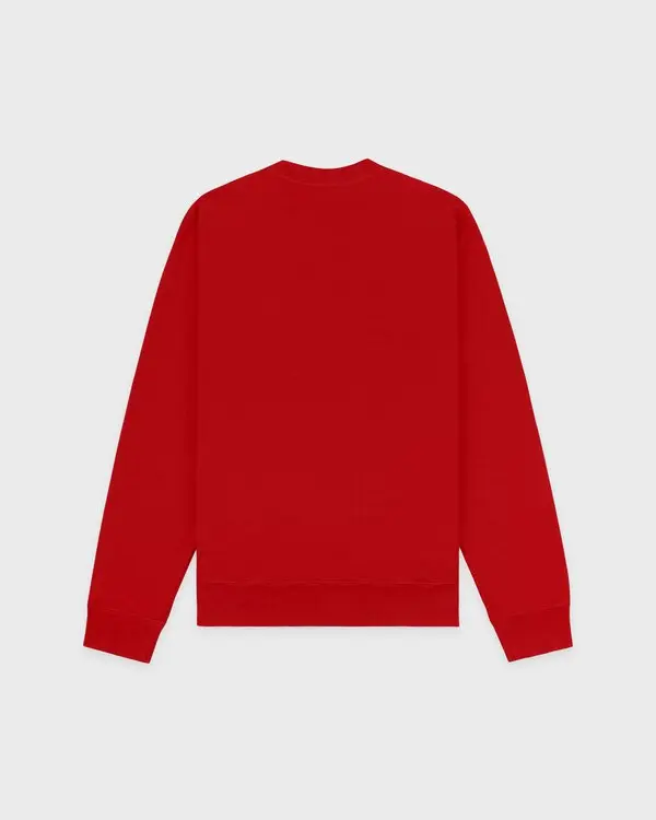 SPORTY  RICH Sporty & Rich Crewneck Sweatshirt With Letter Logo