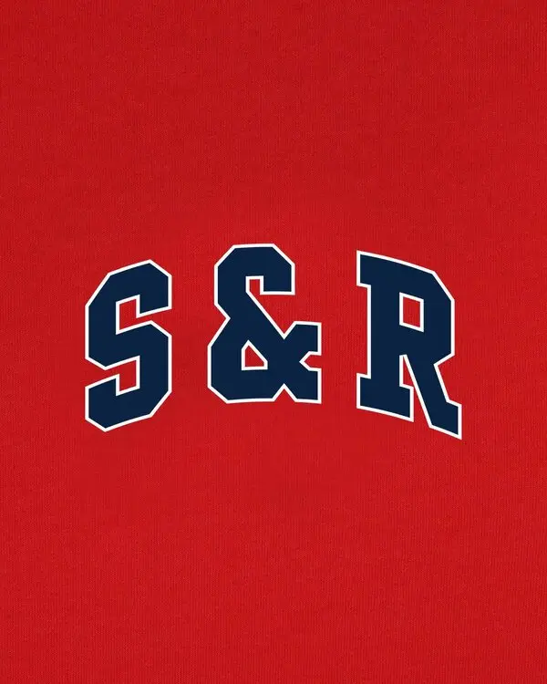 SPORTY  RICH Sporty & Rich Crewneck Sweatshirt With Letter Logo