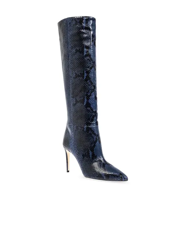 Paris Texas Animal Motif Knee-length Boots