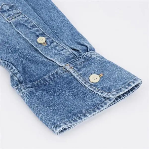 Celine Shirt In Cotton Denim - Indigo