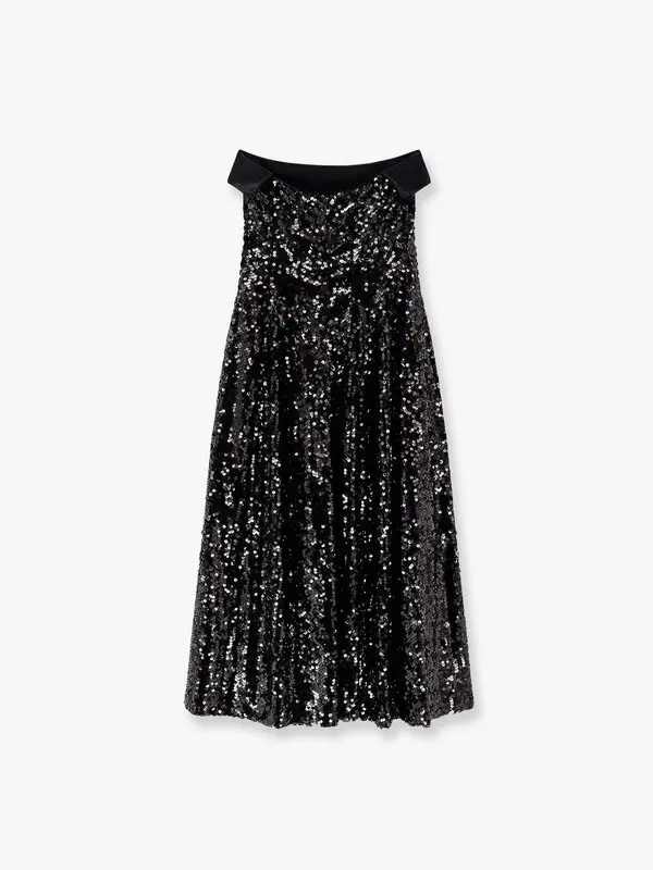 Alberta Ferretti Sequin Dress
