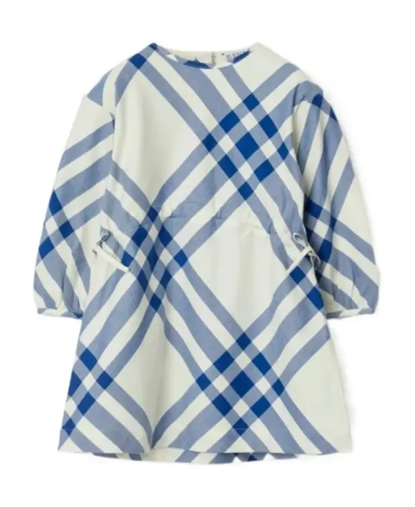 Burberry Check-pattern Cotton Dress