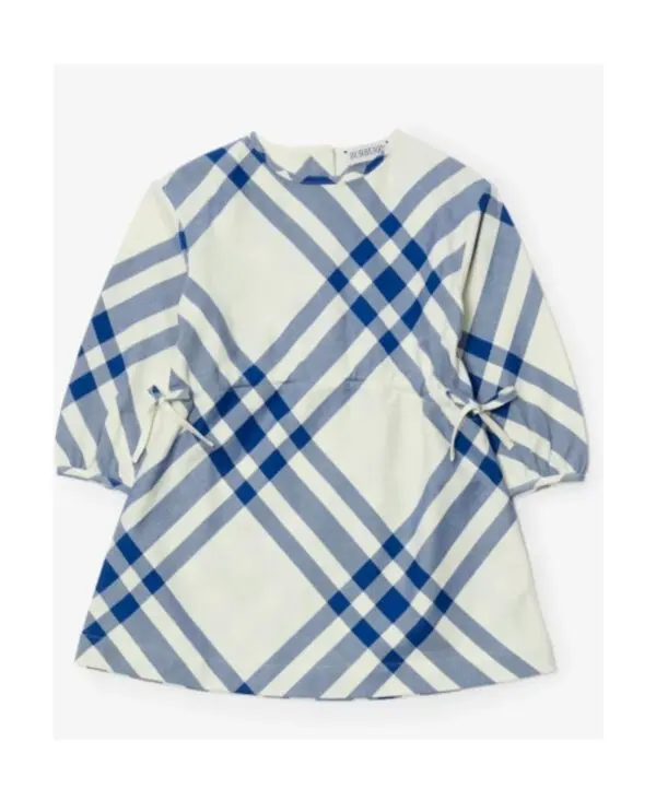 Burberry Check-pattern Cotton Dress