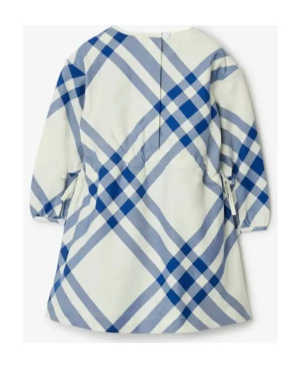 Burberry Check-pattern Cotton Dress
