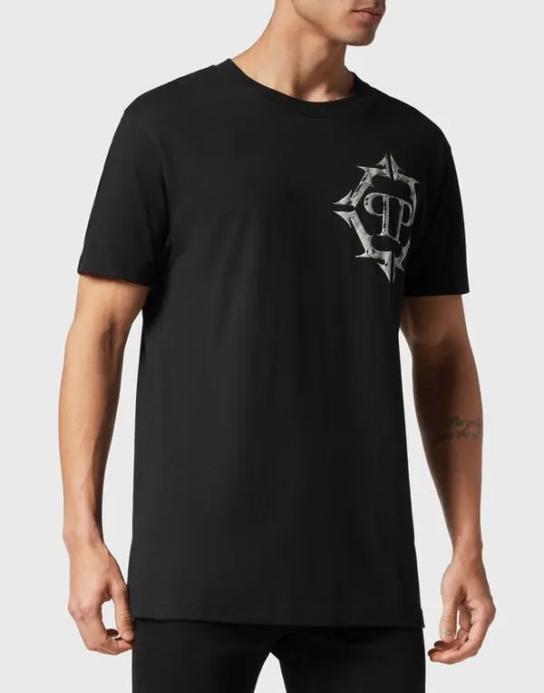 Philipp Plein Round-necked T-shirt - Black