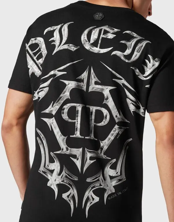 Philipp Plein Round-necked T-shirt - Black