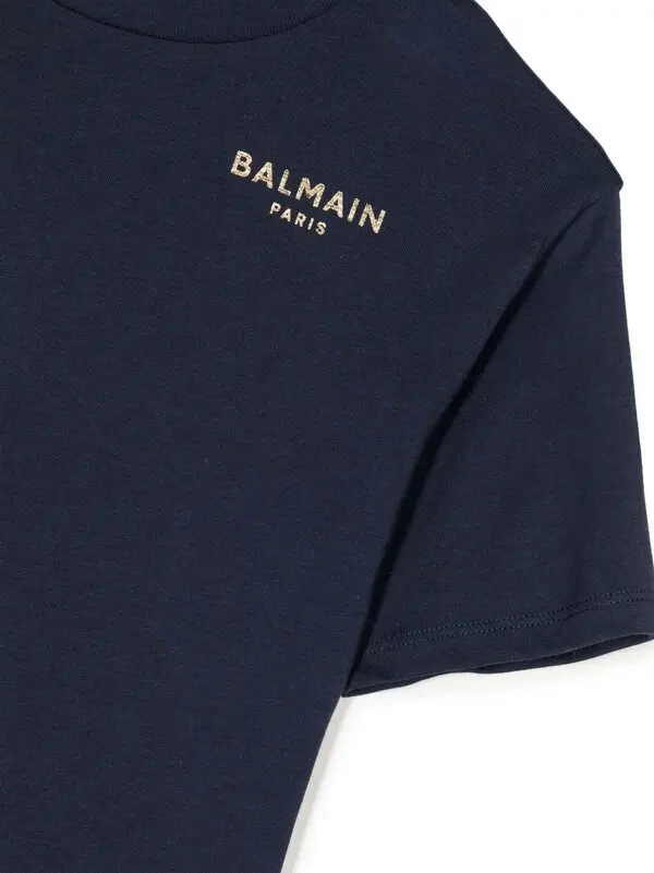 Balmain Logo-print Cotton T-shirt